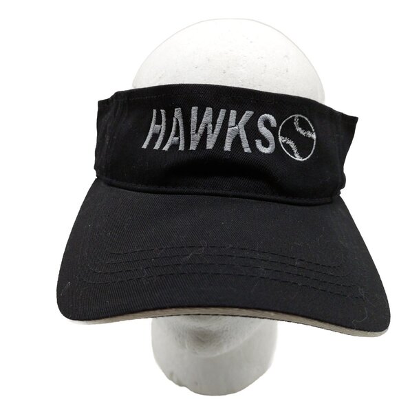 Unbranded | Accessories | Hawks Visor Hat Cap Strap Back Black Baseball ...